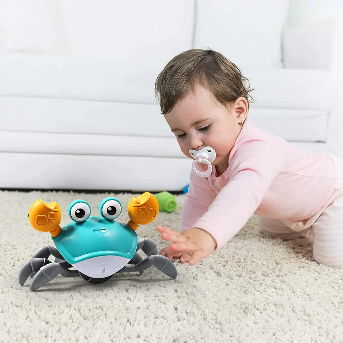 CrawlyCraby™ - The #1 Tummy Time Kids Toy Solution – The Crawly Crab